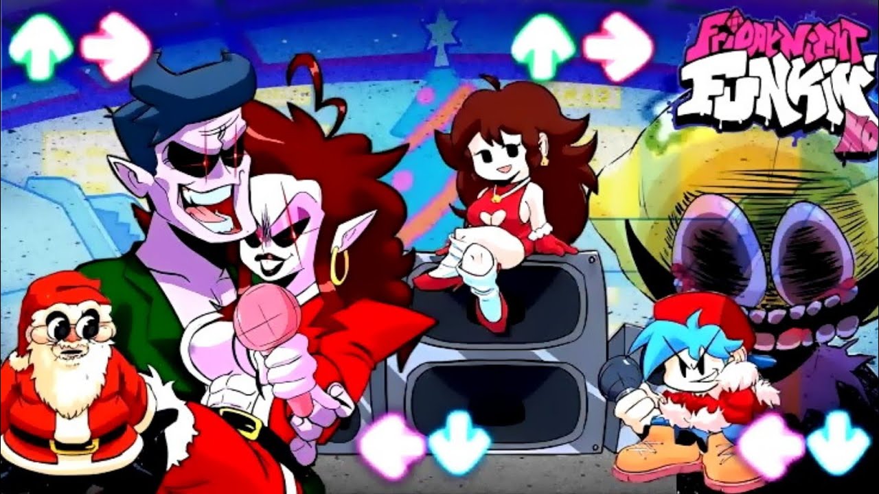 Friday Night Funkin' HD Mod Week 5 Update - FULL WEEK + Cutscenes + GF ...