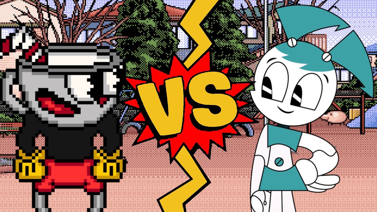 M.U.G.E.N Battles | Cuphead vs Jenny Wakeman | Cuphead vs My Life as a ...