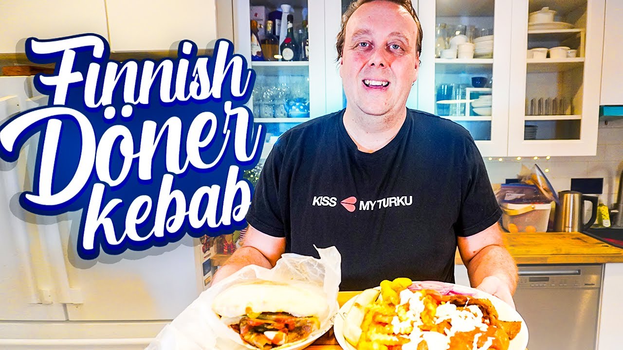 Finnish Döner Kebab | Suomalainen kebabannos - YouTube