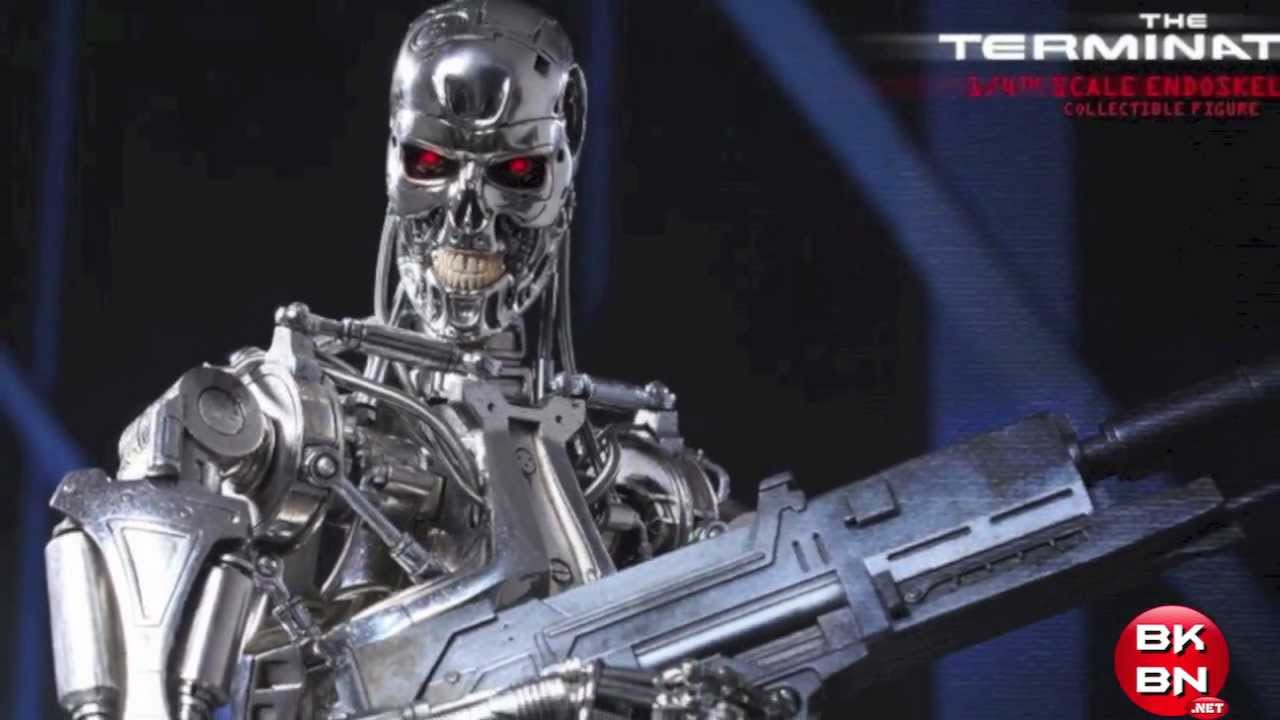 The Terminator Hot Toys 1/4 Scale Endoskeleton Movie Collectible Figure ...