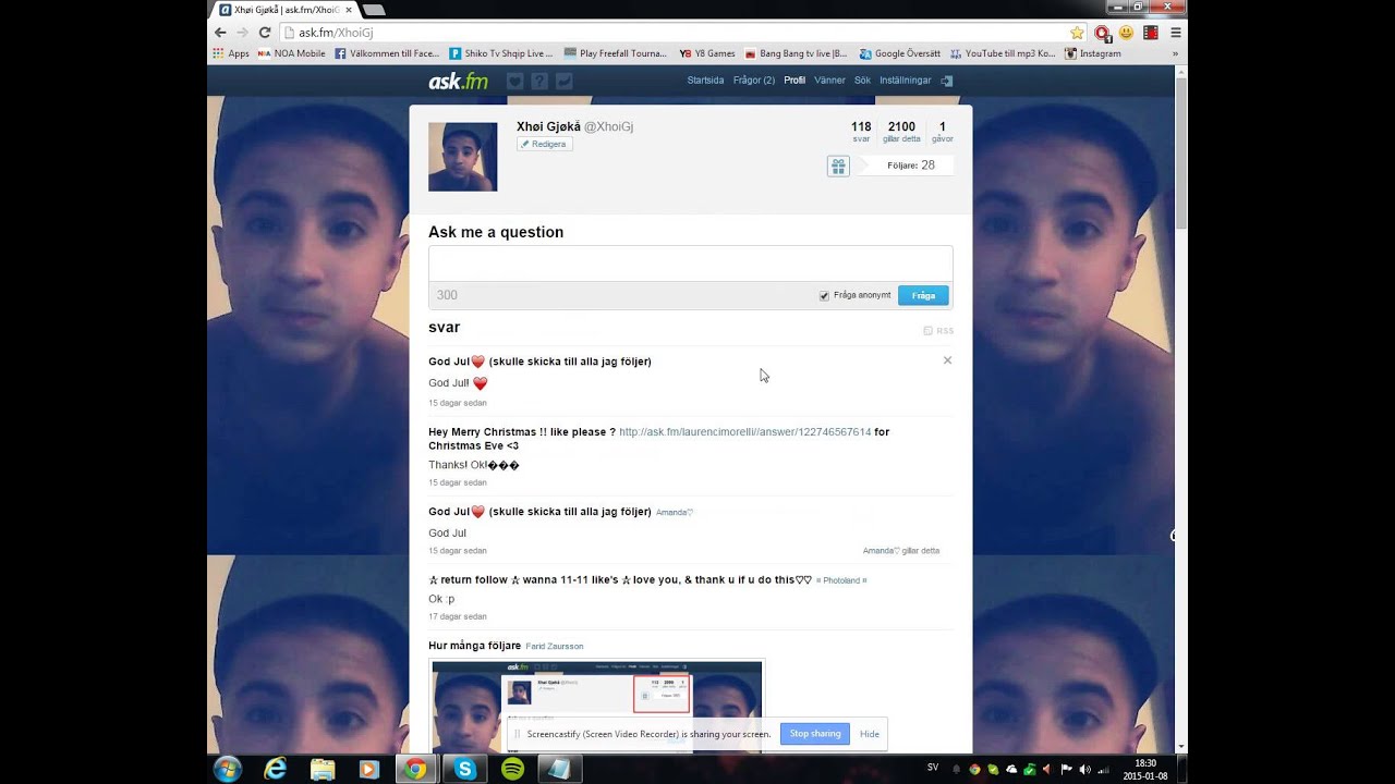 How to see Anonyms Questions on Ask.fm! 100% - YouTube