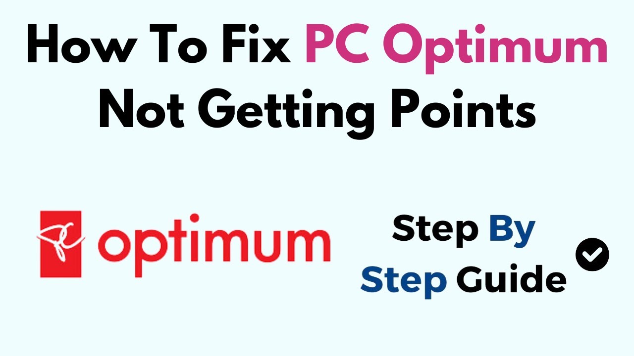 How To Fix PC Optimum Not Getting Points - YouTube