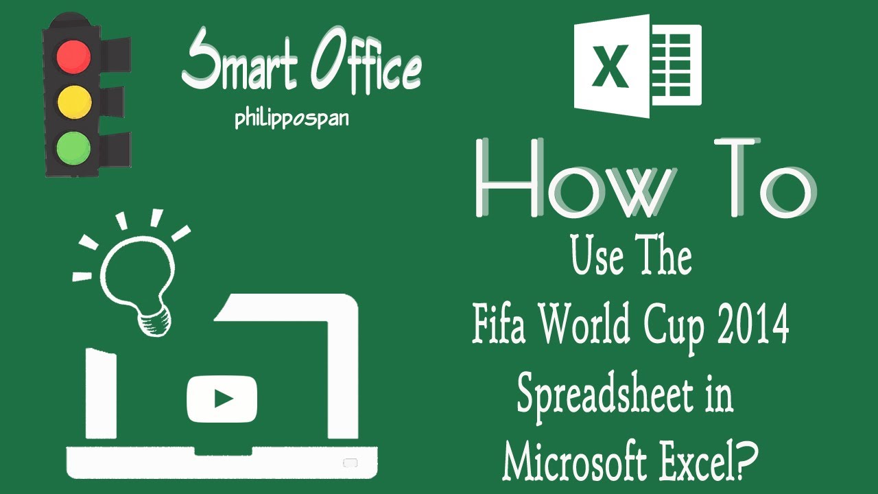 How To Use The Fifa World Cup 2014 Spreadsheet in Microsoft Excel ...