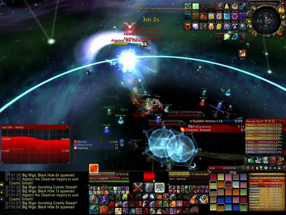 Realm First! Celestial Defender - Balance vs. Algalon - YouTube