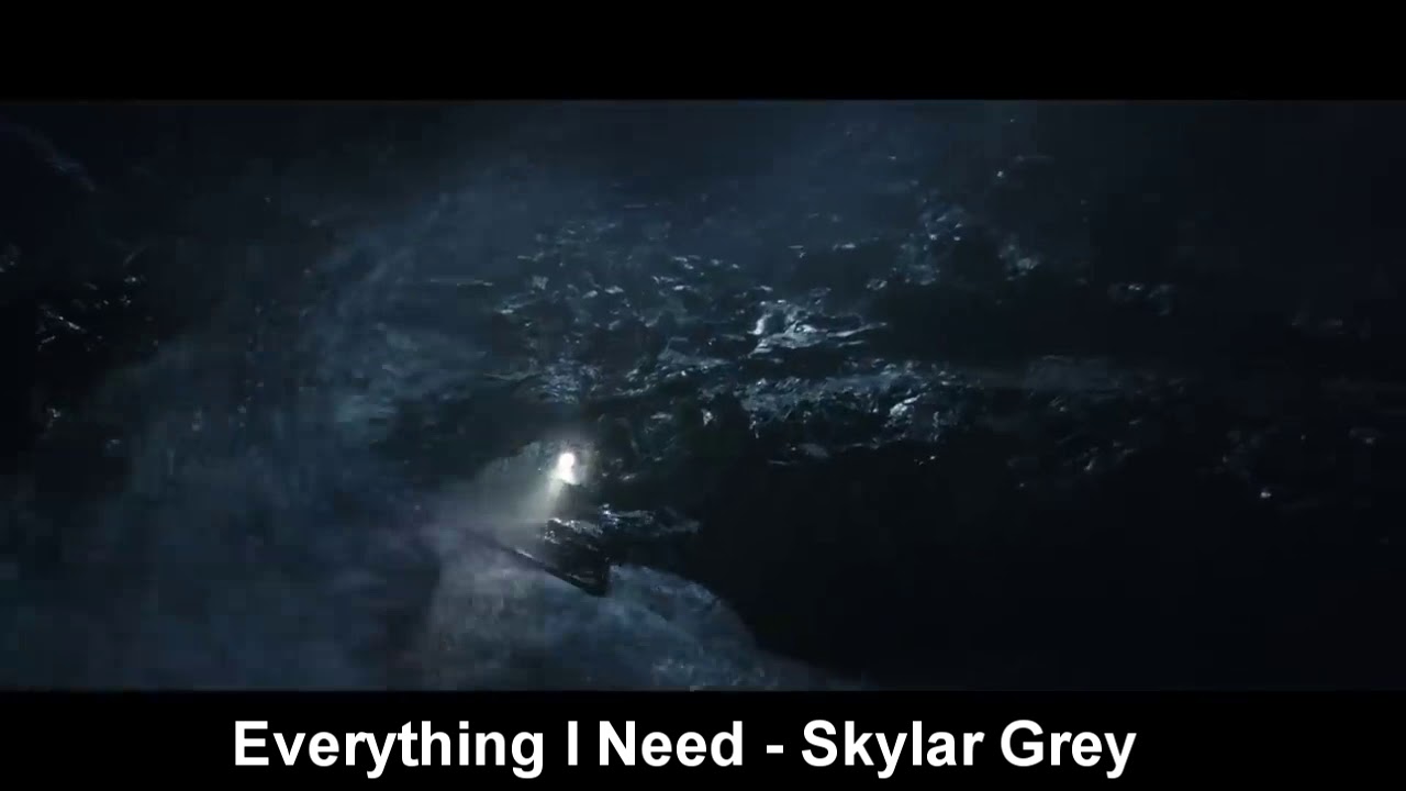 EVERYTHING I NEED - SKYLAR GREY (LYRICS WITH CLIP of TRAILER AQUAMAN ...