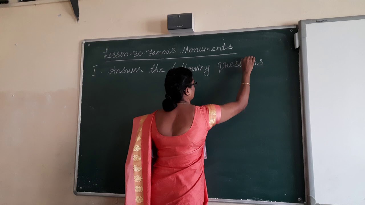 Mrs. Nirmala, class-2 G.K. Lesson-20 Famous Monuments - YouTube