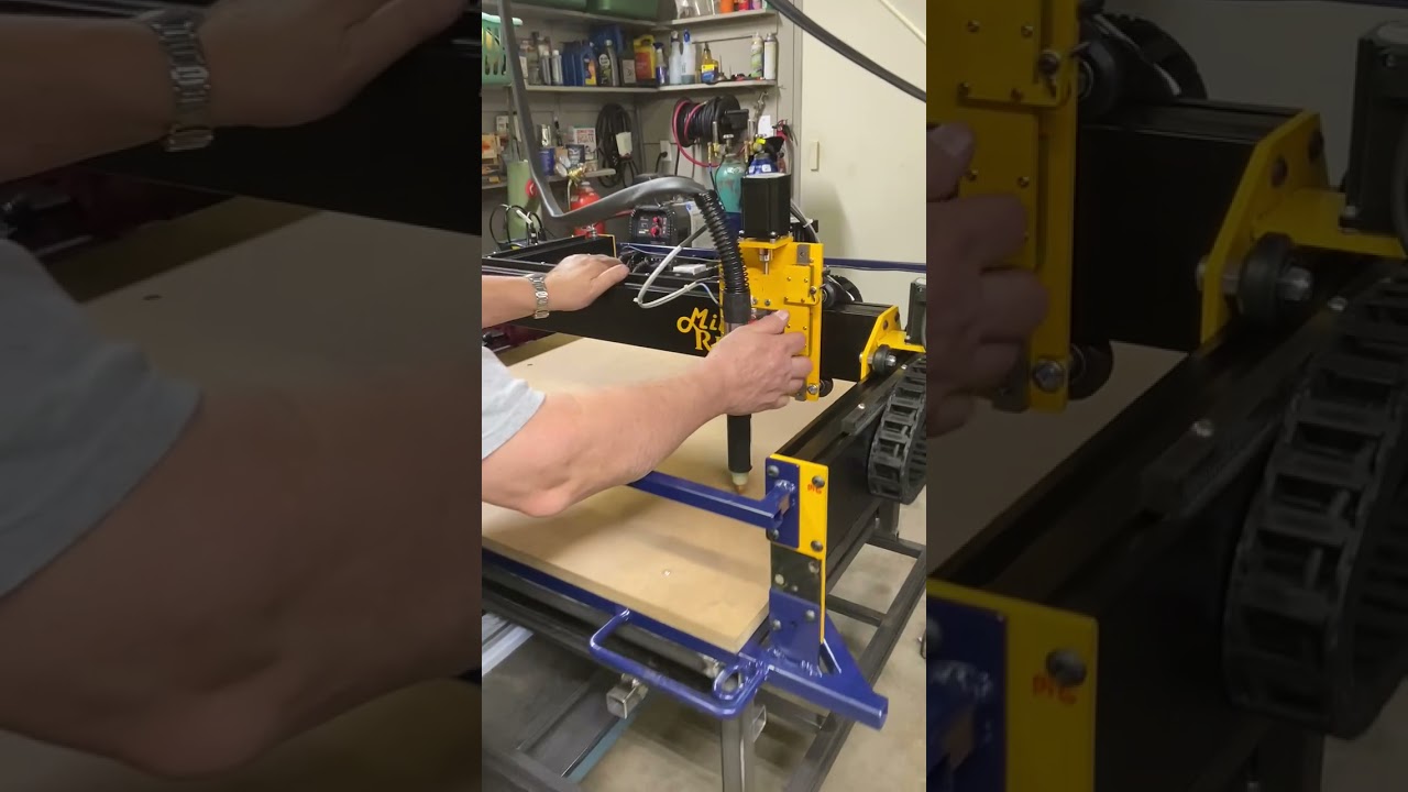 MillRight Mega V Plasma bC Custom Build Part 2 - YouTube