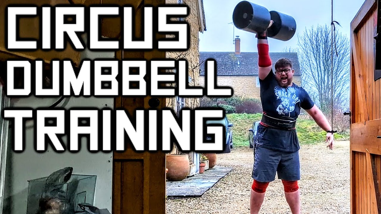 Circus Dumbbell Training | Strongman Event Session - YouTube