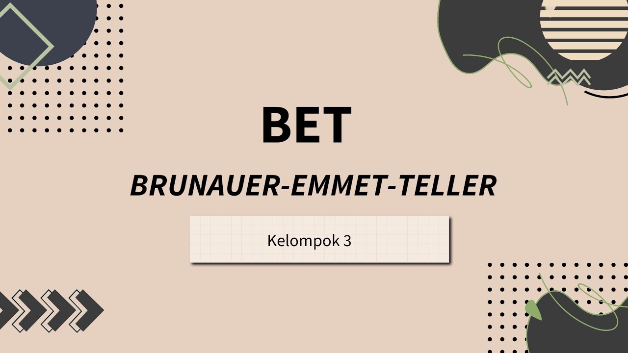 Analisa BET (BRUNAUER EMMETT TELLER) - YouTube