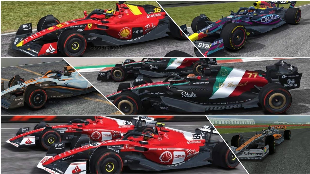 Real Racing 3 - F1 Special Liveries 2023 - YouTube