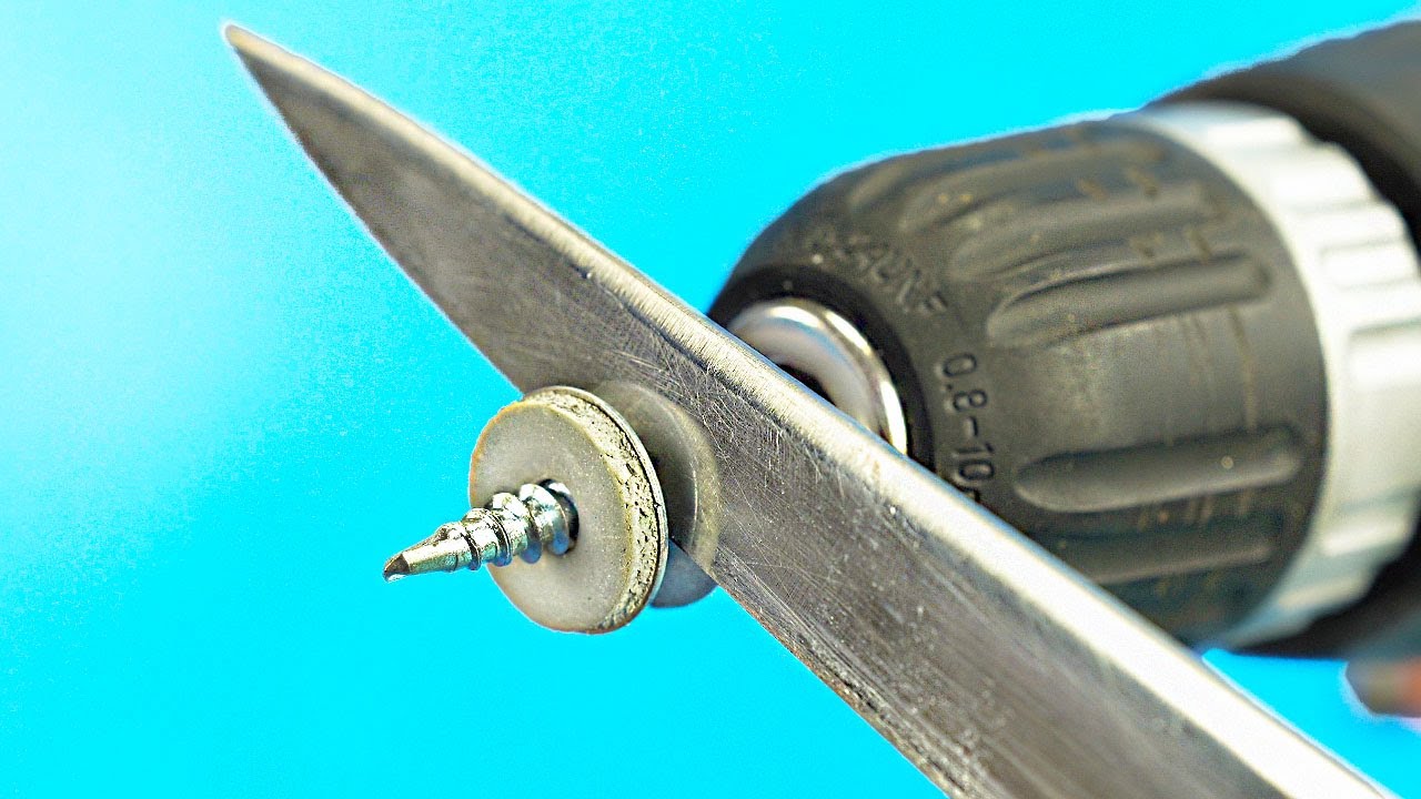 KNIFE is like a RAZOR in two minutes! It even cuts self-tapping screw ...