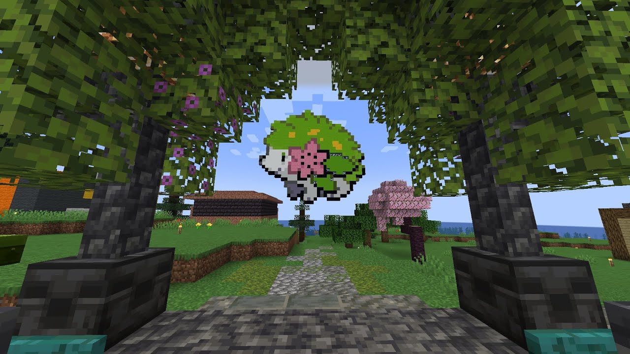 Minecraft Cherry Block: Kyurem Pixel Art - YouTube