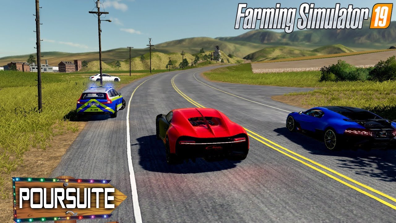 Farming Simulator 19 - HOT Poursuite - YouTube