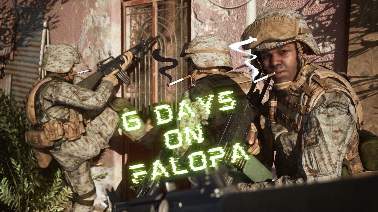 6 DAYS ON FALLUJAH - Mucha falopa para 6 dias - YouTube