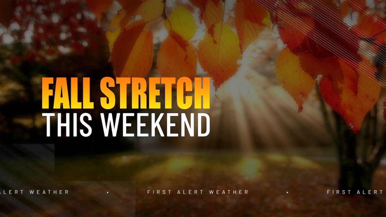 FIRST ALERT: Beautiful fall weekend with warmer weather on way - YouTube
