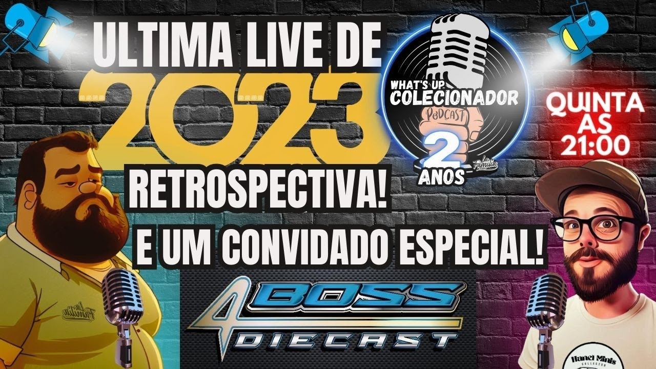 ULTIMA LIVE DE 2023! SERÁ QUE VOLTAMOS EM 2024? - YouTube