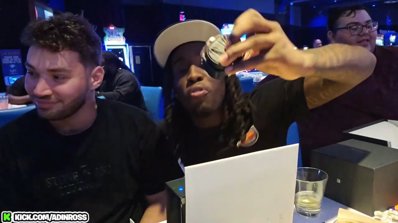 ADIN ROSS KICK STREAM (WATCH PARTY) - YouTube