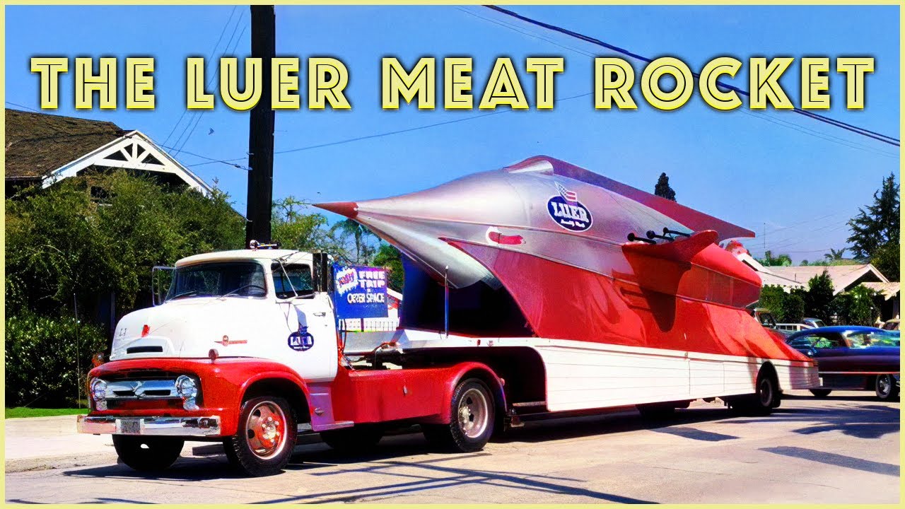 1955 Luer Quality Meat Rocket Ship: A Classic Piece of Marketing ...