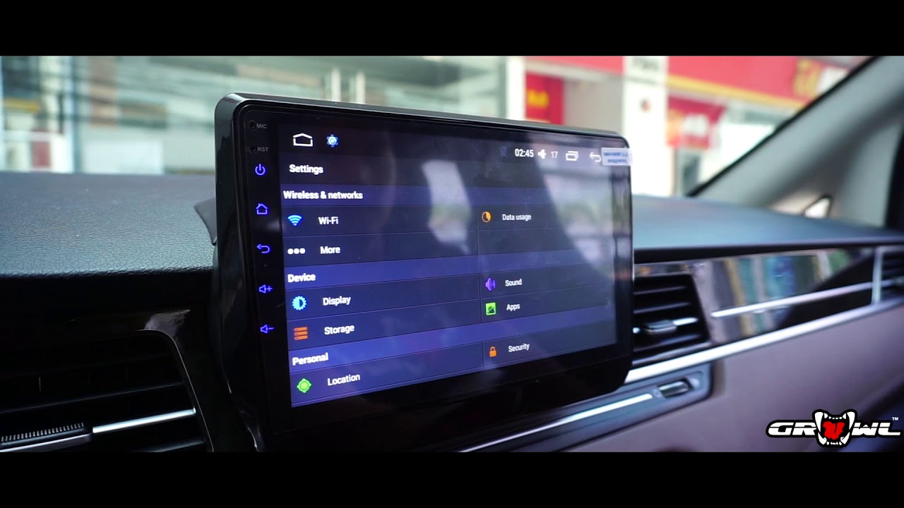HYUNDAI STAREX 2020 ANDROID GROWL OEM HEAD UNIT - YouTube