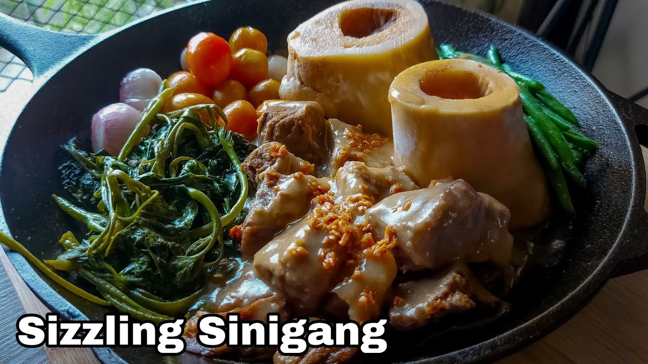 Sizzling Sinigang #sizzlingsinigang #sinigang #beefsinigang # ...