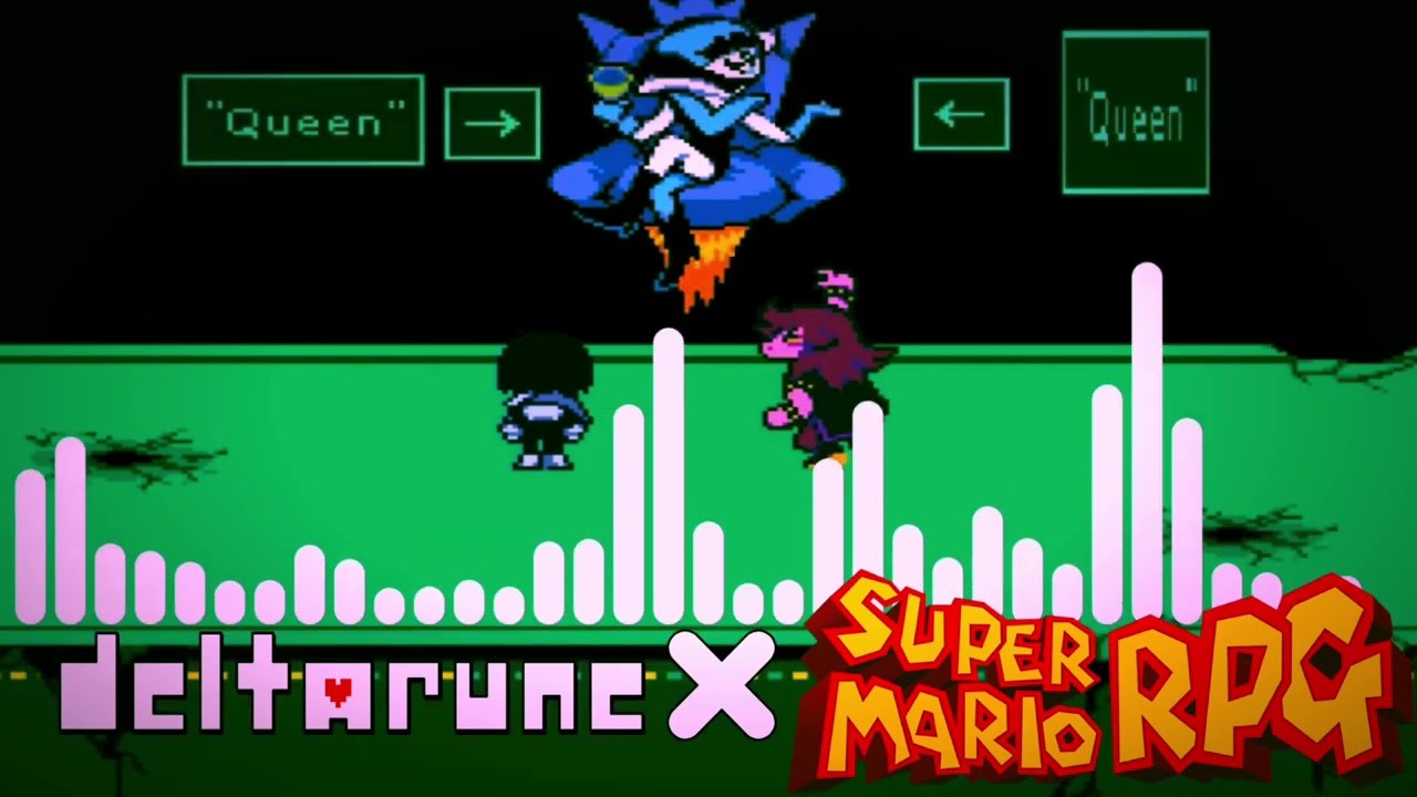 Deltarune Chapter 2 Queen: Super Mario RPG Style - YouTube