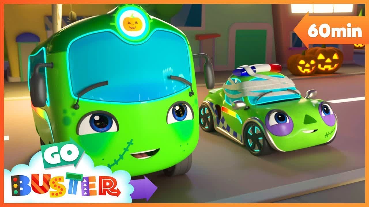 Trick or Treat Scare Challenge | Go Buster - Bus Cartoons & Kids ...