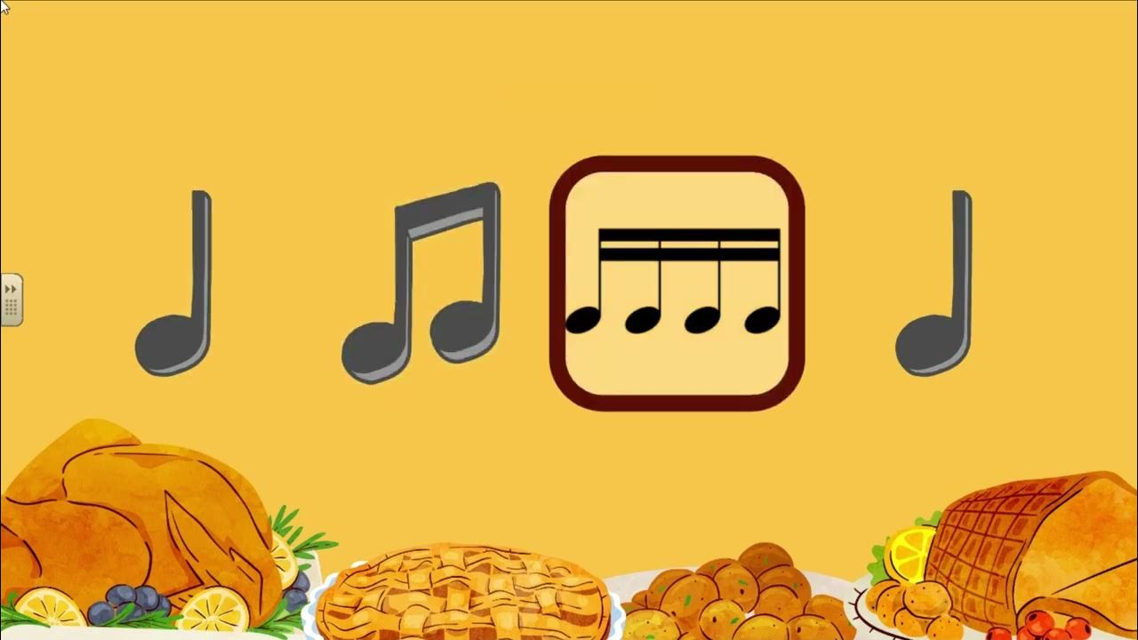 Thanksgiving Rhythms! 16th notes! Rhythm Follow Along Ta, Ti-Ti, Tika ...