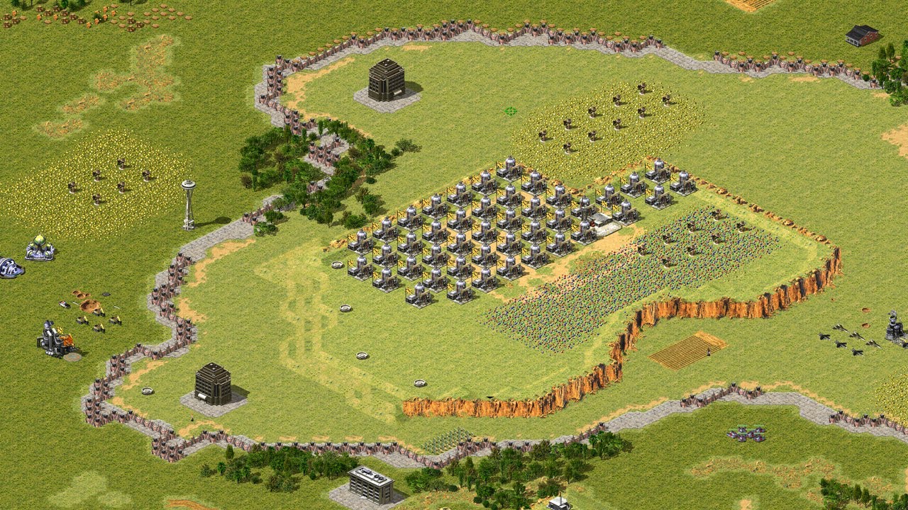 Red Alert 2 | Yuri's Revenge | 7 vs 1 | Extra hard AI | Ukraina map ...