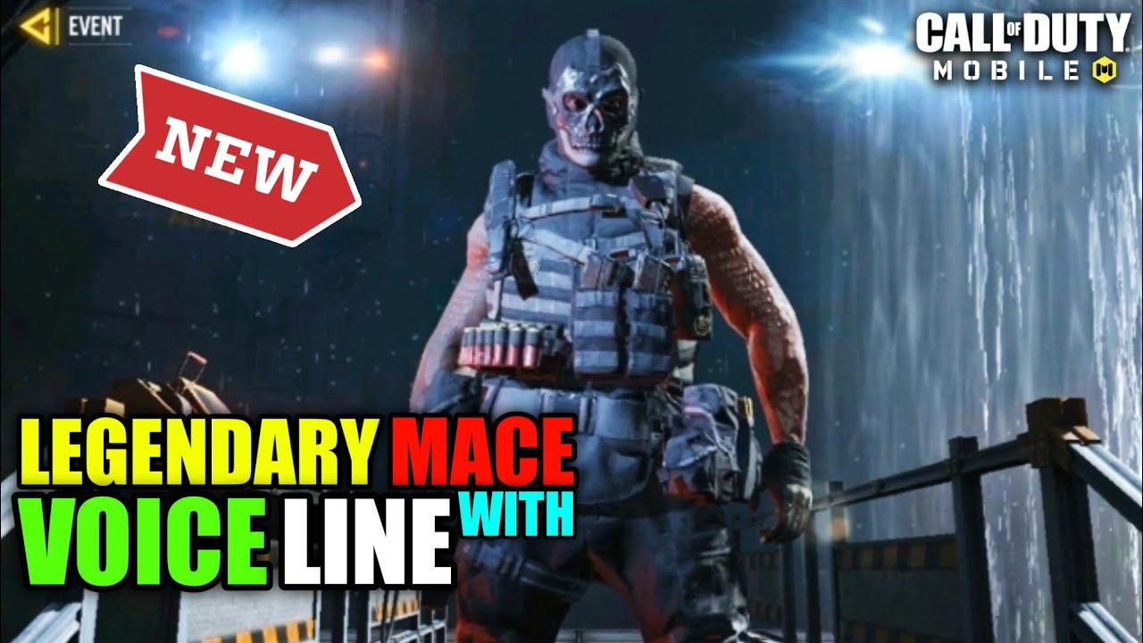 New Legendary Mace With Voice Line Call of duty mobile || cod mobile ...