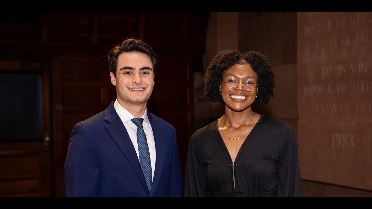 Jennifer Nwokeji and Avi Attar receive Pyne Prize from Princeton ...