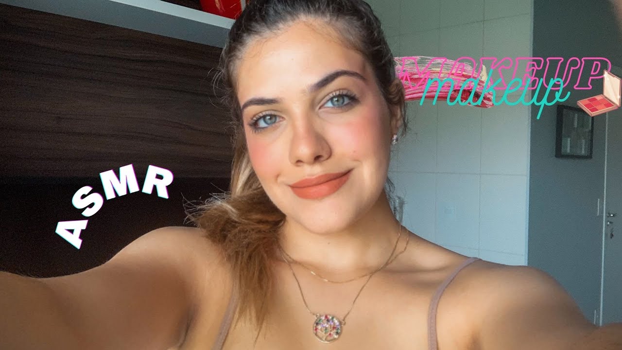 Asmr Me Maquiando Youtube