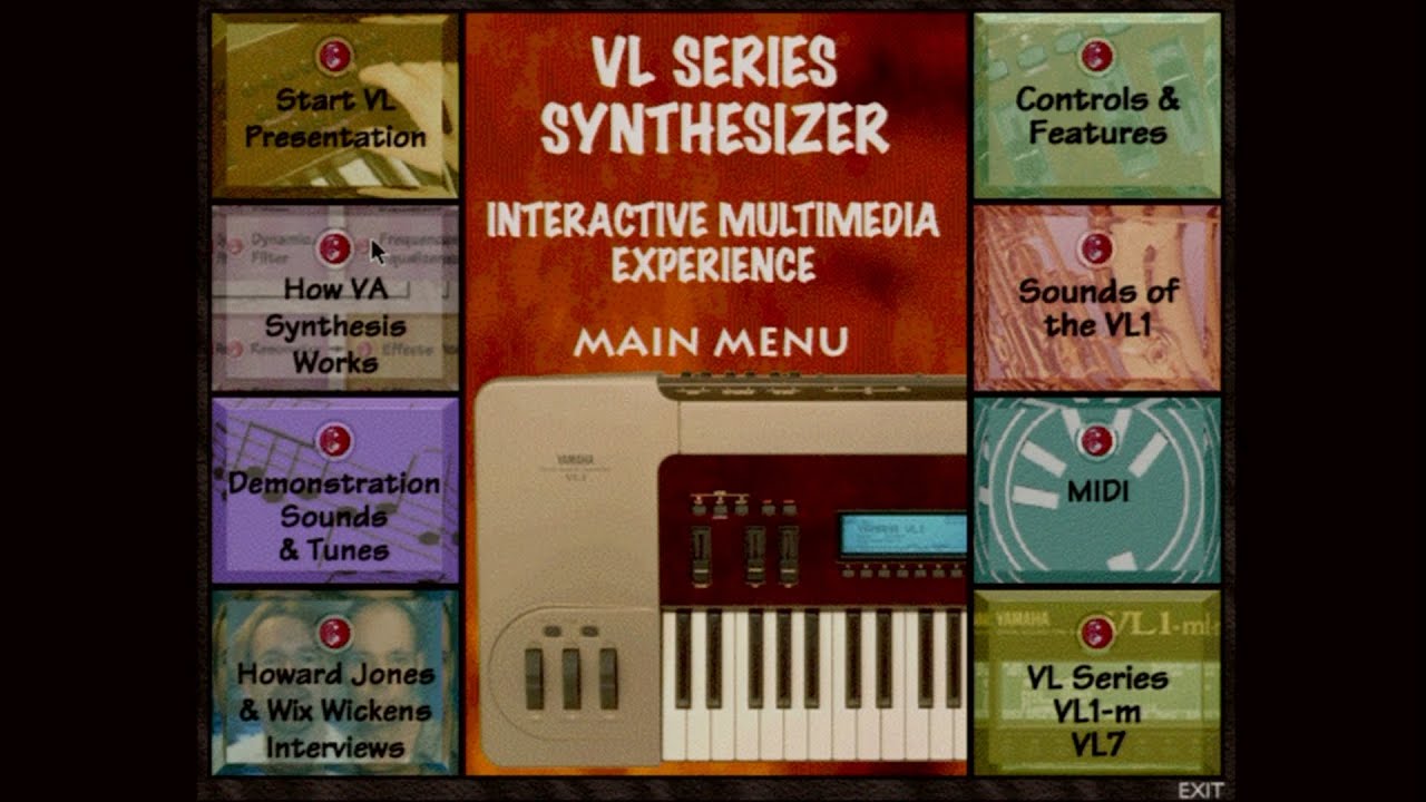 1994 Yamaha VL1 CD ROM Interactive Presentation - YouTube