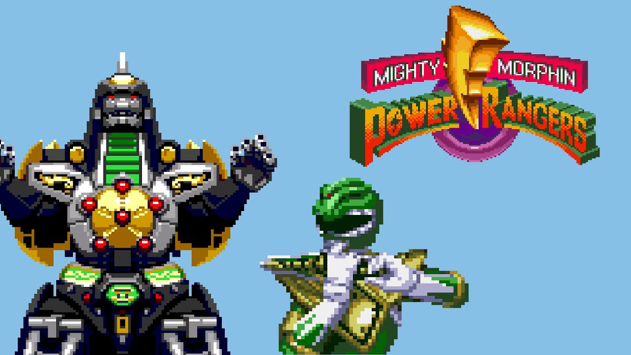 GG Longplay - Mighty Morphin Power Rangers - YouTube