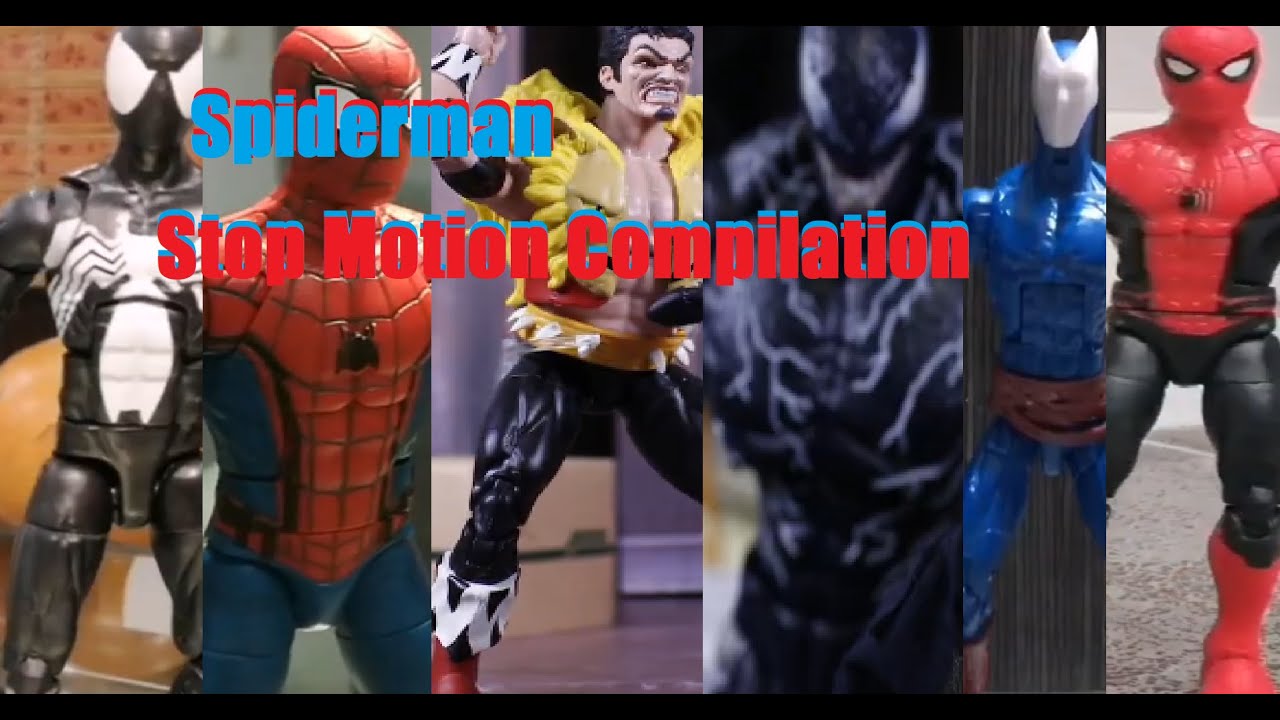 Spiderman Stop Motion Compilation - YouTube