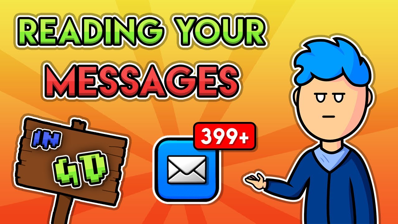 Reading Your Geometry Dash Messages - Alias Edition! - YouTube