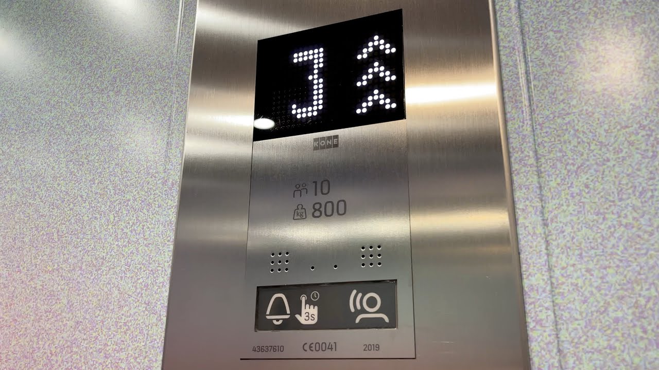 Mission Control & Cool Cabs! 2 Nice KONE MonoSpace Lifts @ YOTEL in ...