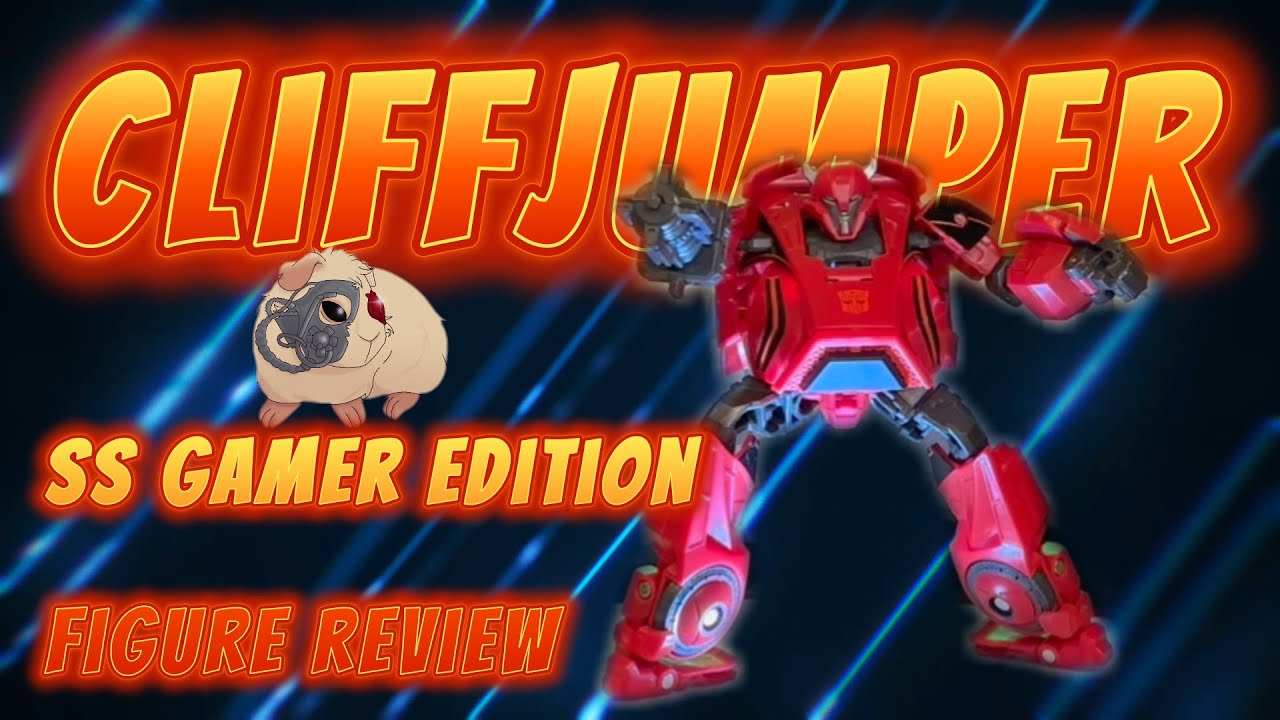 The Transformers SS Gamer Edition Cliffjumper Figure Review - YouTube