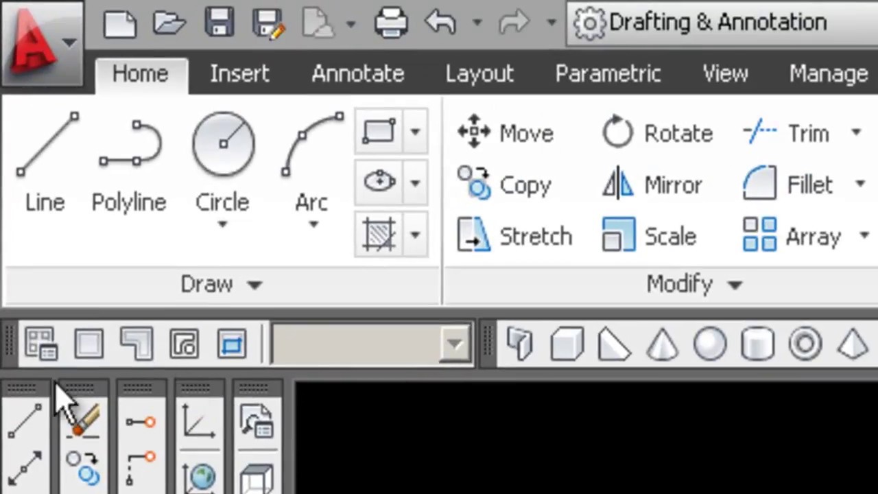 AutoCAD - Aula 02 - Comando Line - YouTube