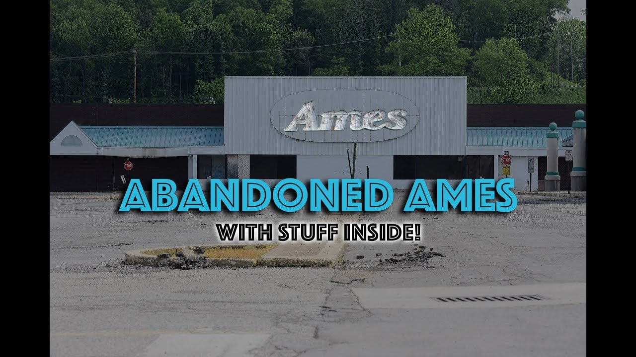 ABANDONED AMES (90s retail goodies inside) - YouTube