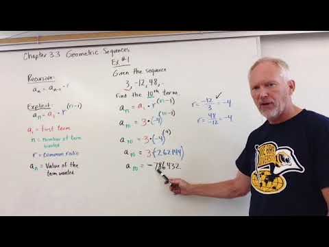 Intro to Geometric Sequences - YouTube