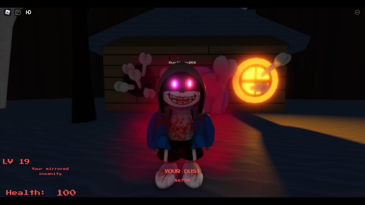 [dusty dust sans fights] Mirrored Insanity Dust Sans (Devasting ...