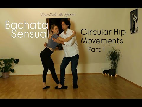 Bachata Sensual: Circular Hip Movements Part 1 - YouTube