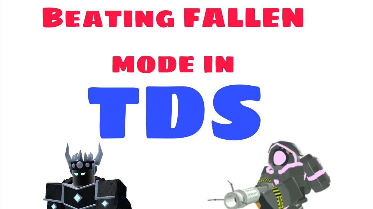 Beating Fallen mode in tds! - YouTube