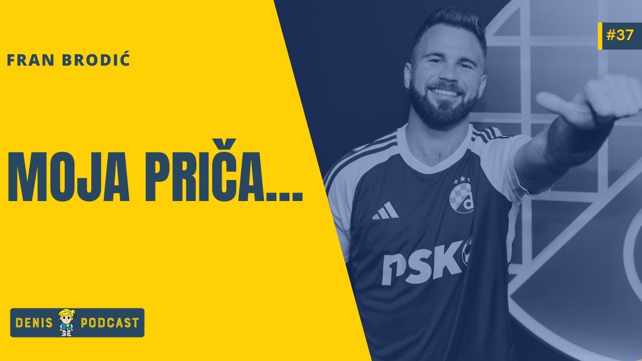 DENIS PODCAST #37- Fran Brodić :"Cijeli grad diše za Dinamo, svi jedva ...