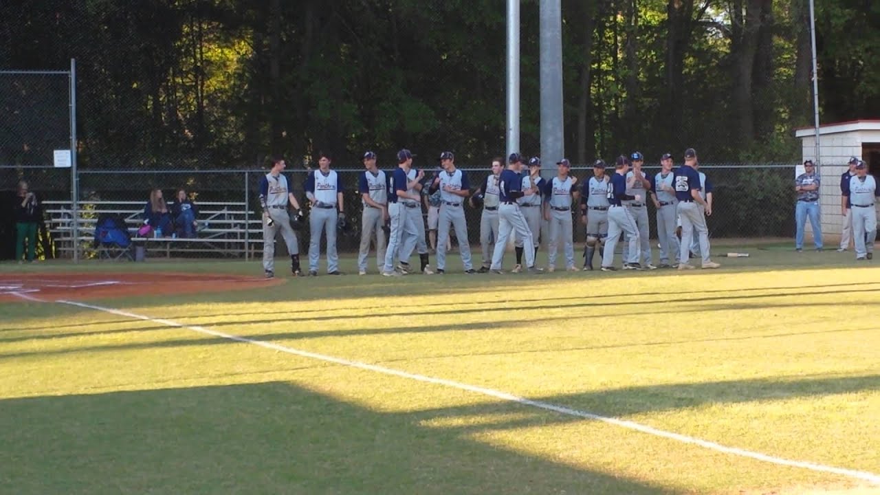 2015 Anderson Cavaliers Baseball Varsity Runout - YouTube
