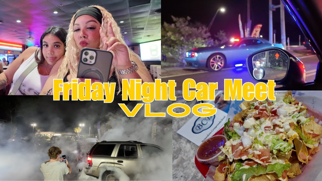 Friday Night Car Meet Vlog - YouTube