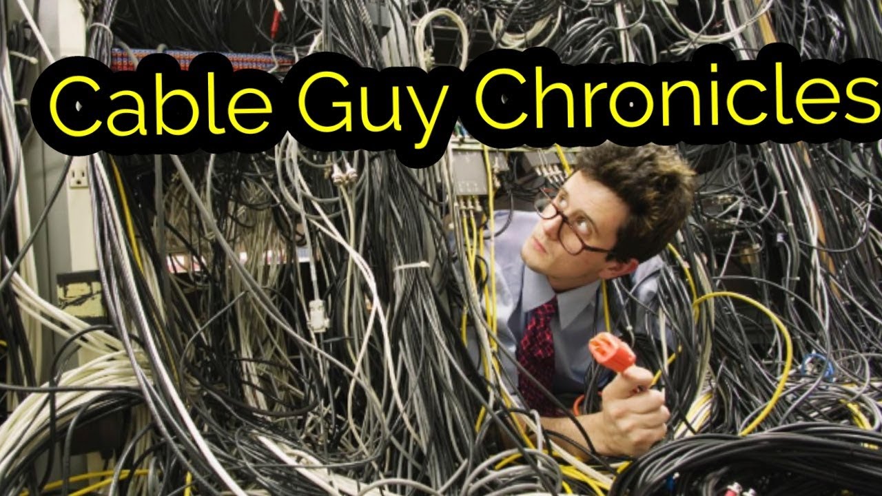 Cable Technician tips tricks and training running a drop. 2019 in 4K ...