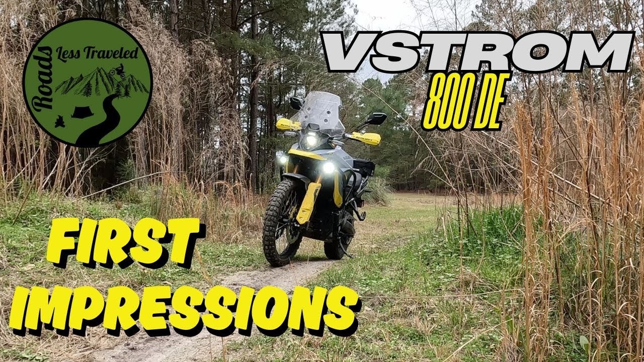 Vstrom 800 DE First Impressions - YouTube
