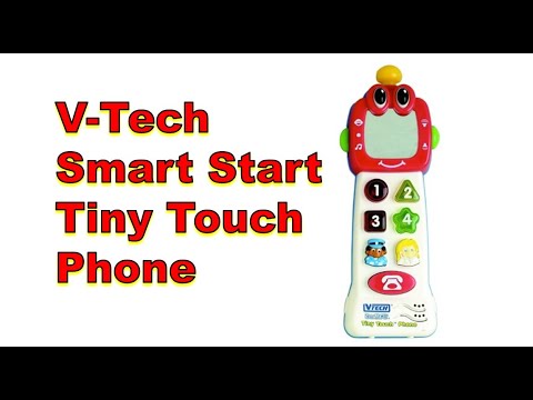 V-Tech Smart Start Tiny Touch Phone #393 - YouTube