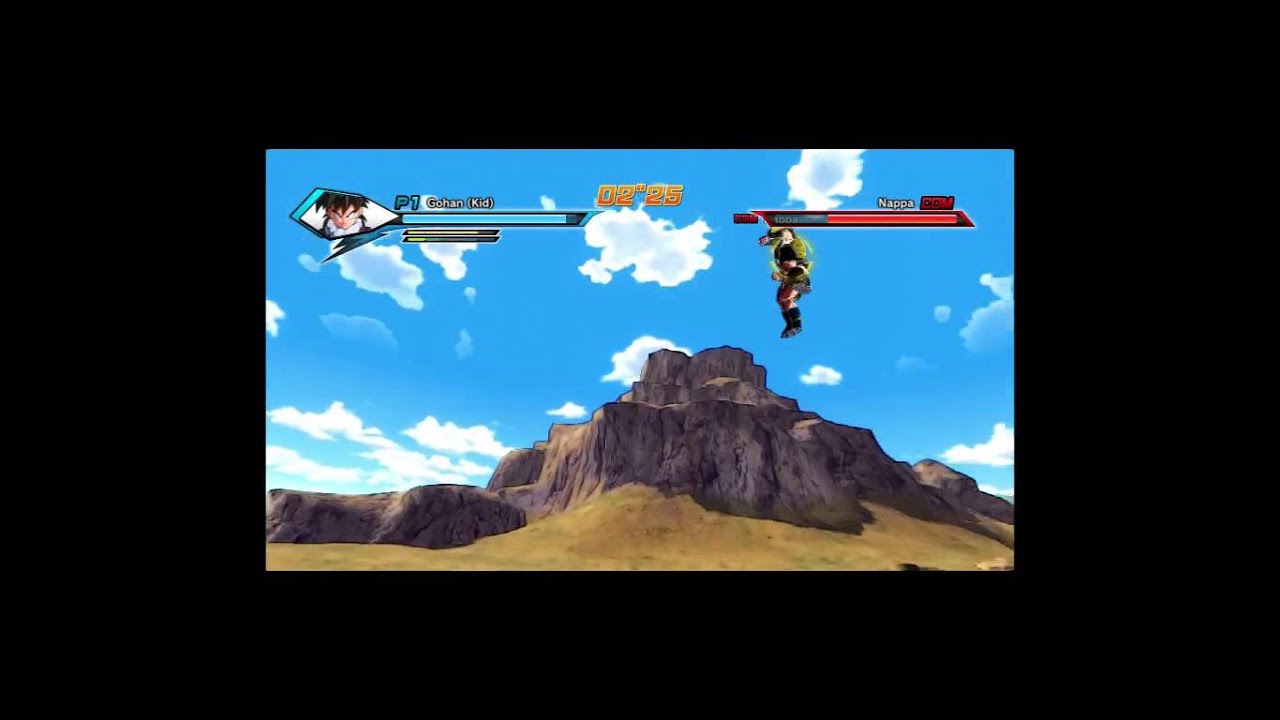 Kid gohan vs Nappa - YouTube